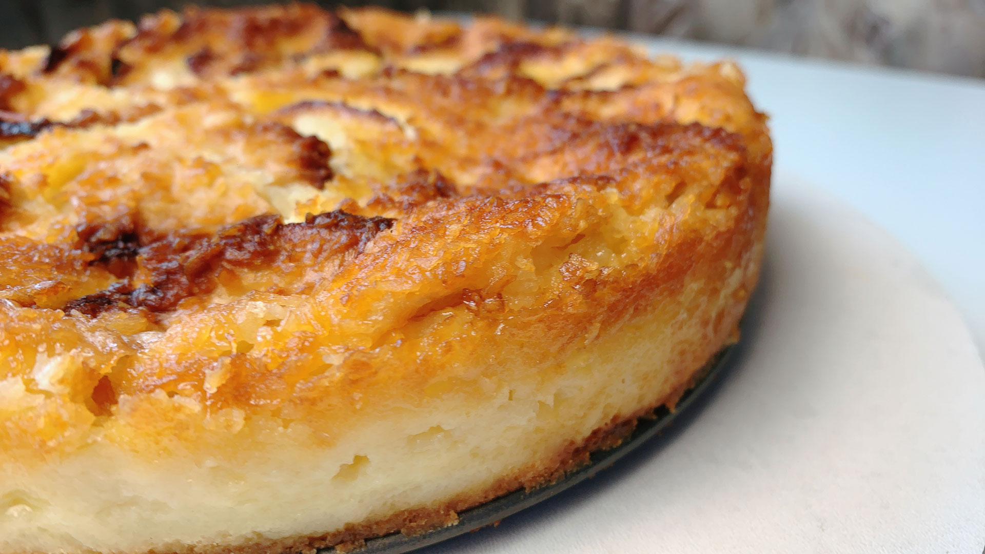 Custard And Apple Impossible Pie Foodporn