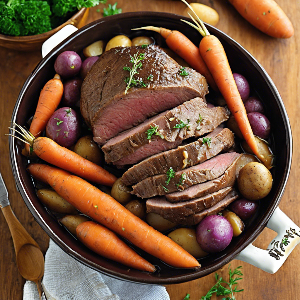 Slow Cooked Roast Beef - Recipe on Foodporn!