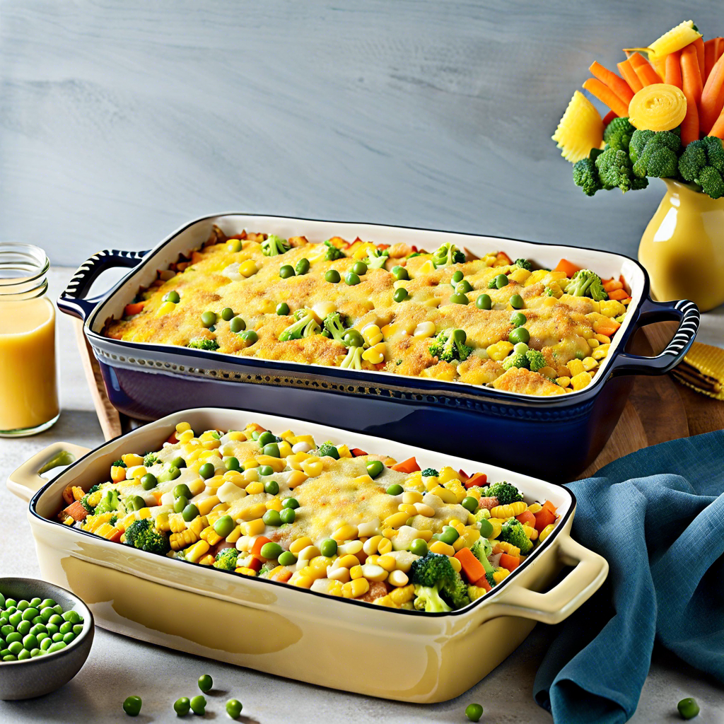 Savoury Sweet Corn and Vegetable Bake | Foodporn